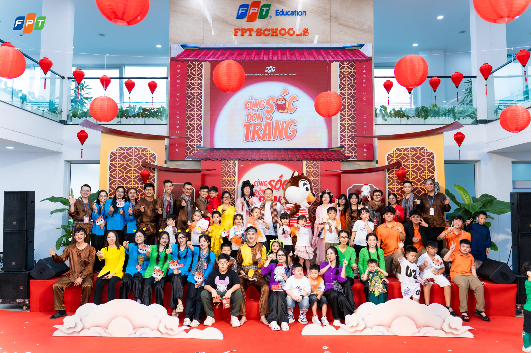 Trung Thu Sắc Màu tại FPT School Sóc Trăng 2025